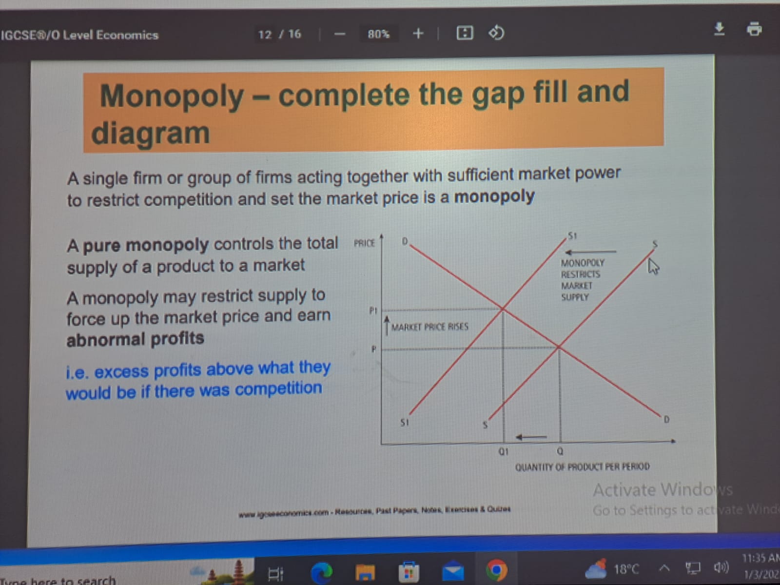 ||Al Hussan International|| AP Microeconomics
