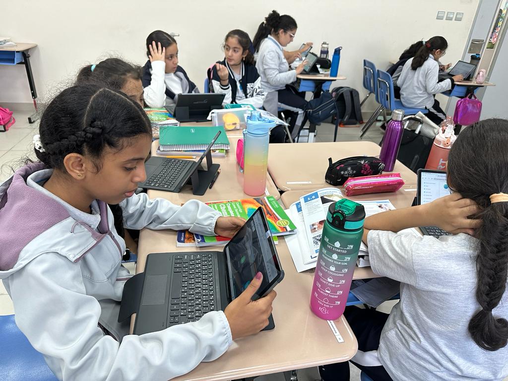 ||Al Hussan International|| Engaging students via tablets and Classera ...