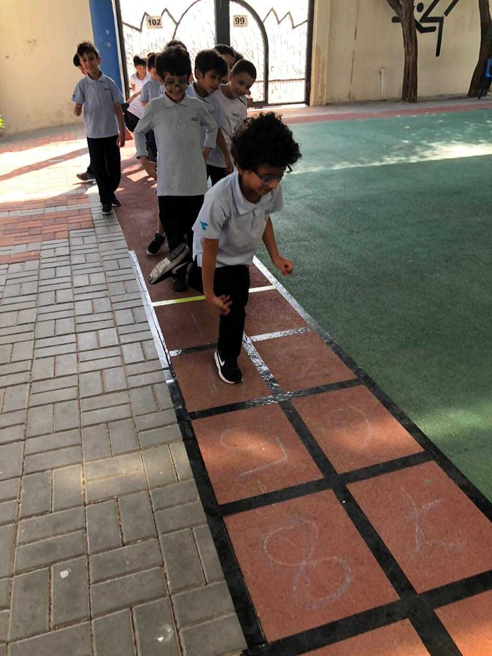 ||Al Hussan International|| Hula Hoop Game - Math Activity -Grade 2
