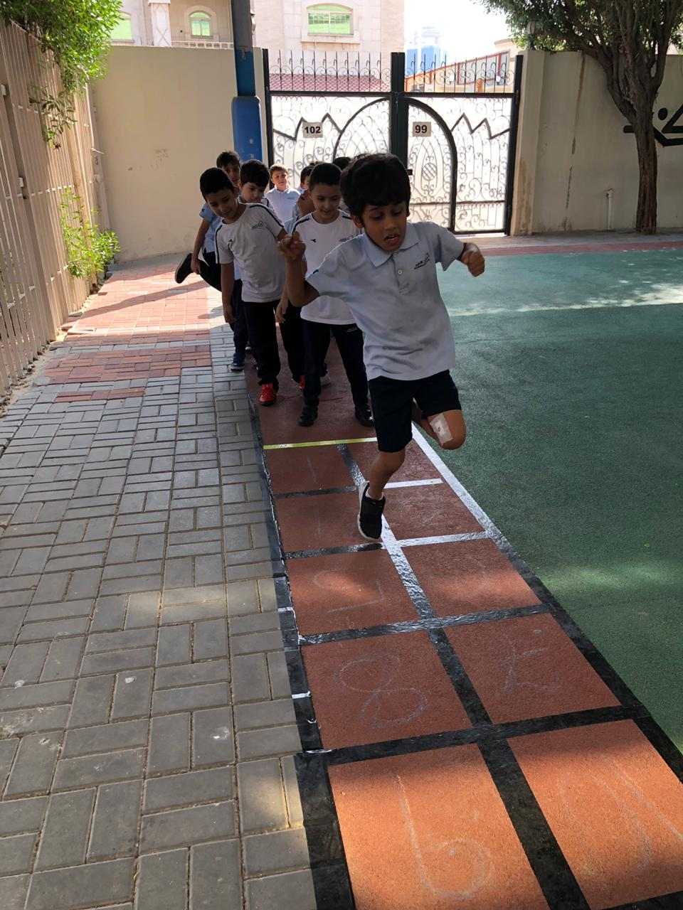 ||Al Hussan International|| Hula Hoop Game - Math Activity -Grade 2