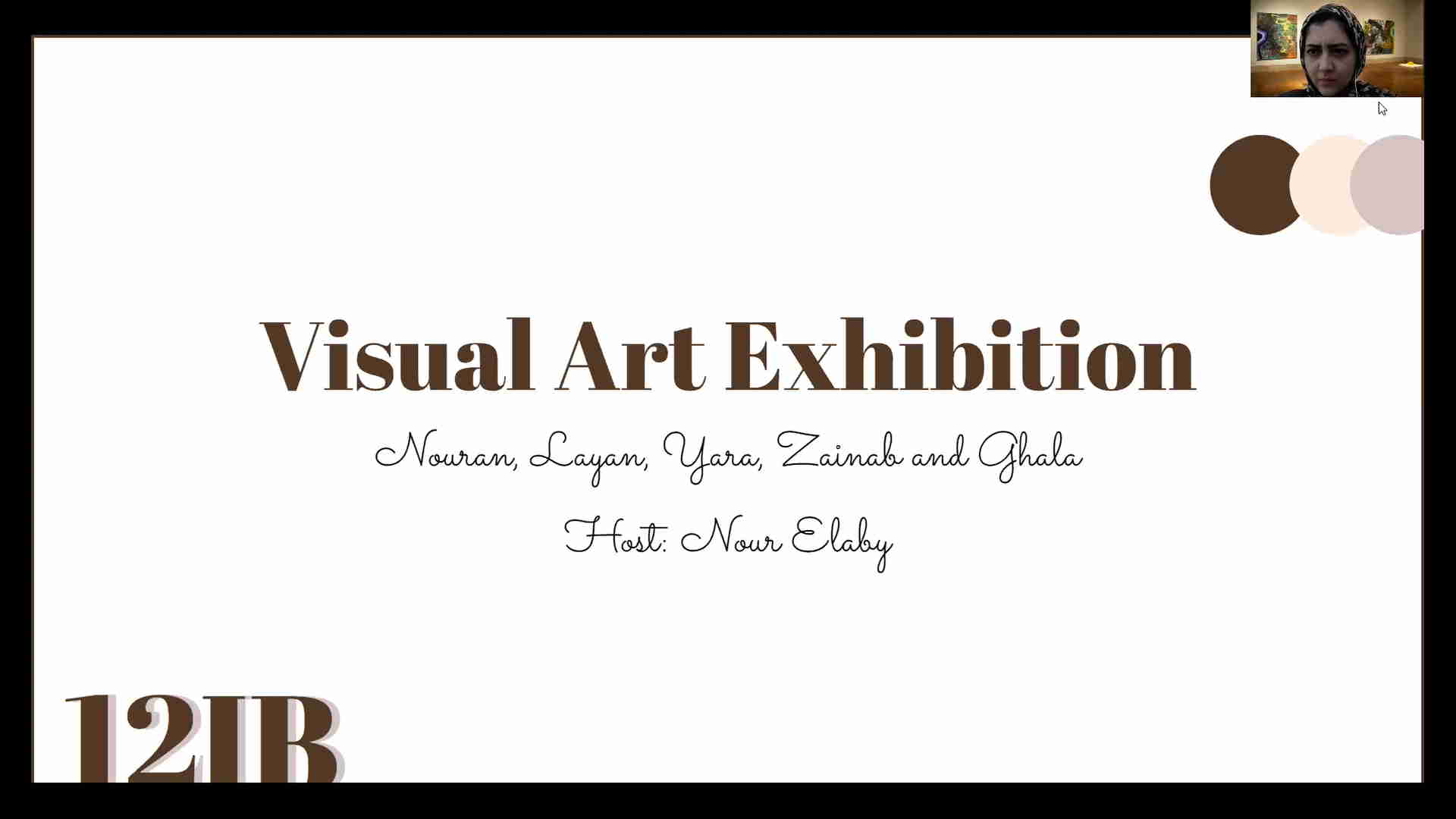 ||Al Hussan International|| Visual Art Exhibition Grade 12IB