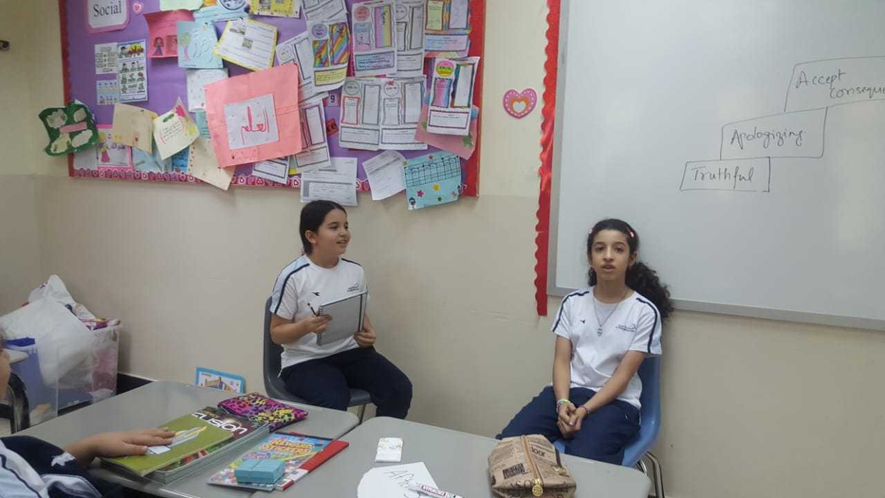 ||Al Hussan International|| Grade 5 Advisory class. Topic: Responsibility