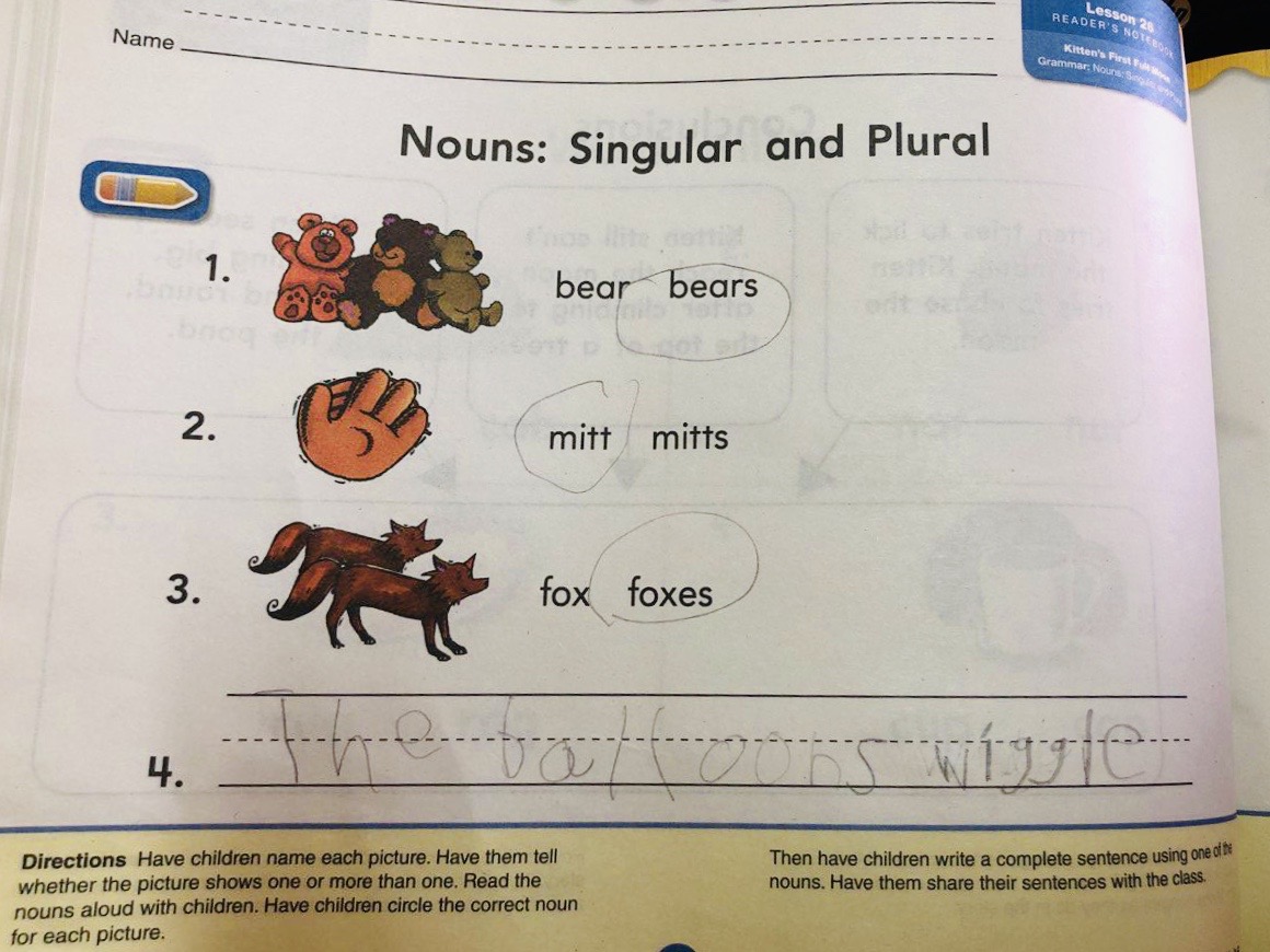 ||Al Hussan International|| English and Math Classes for KG3