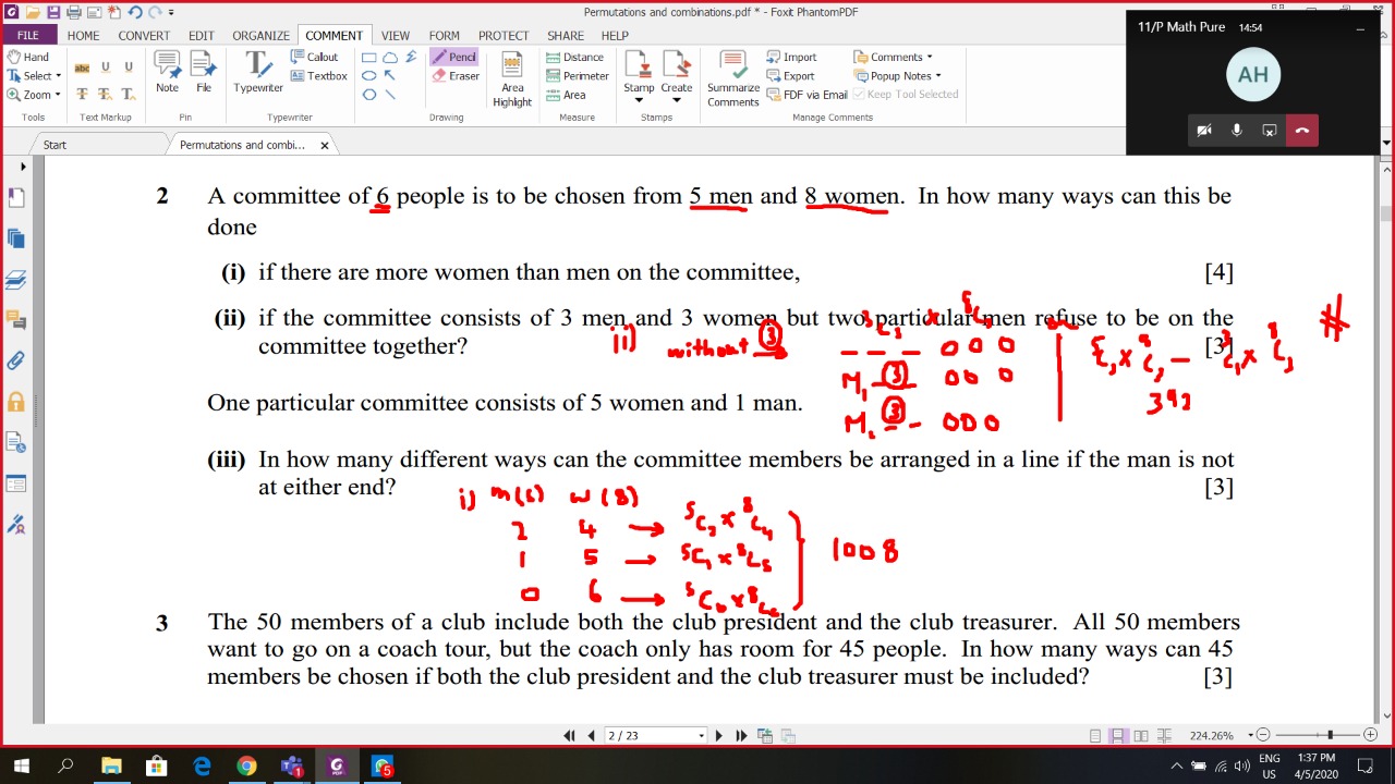 ||Al Hussan International|| Grade 11- Math Statistics