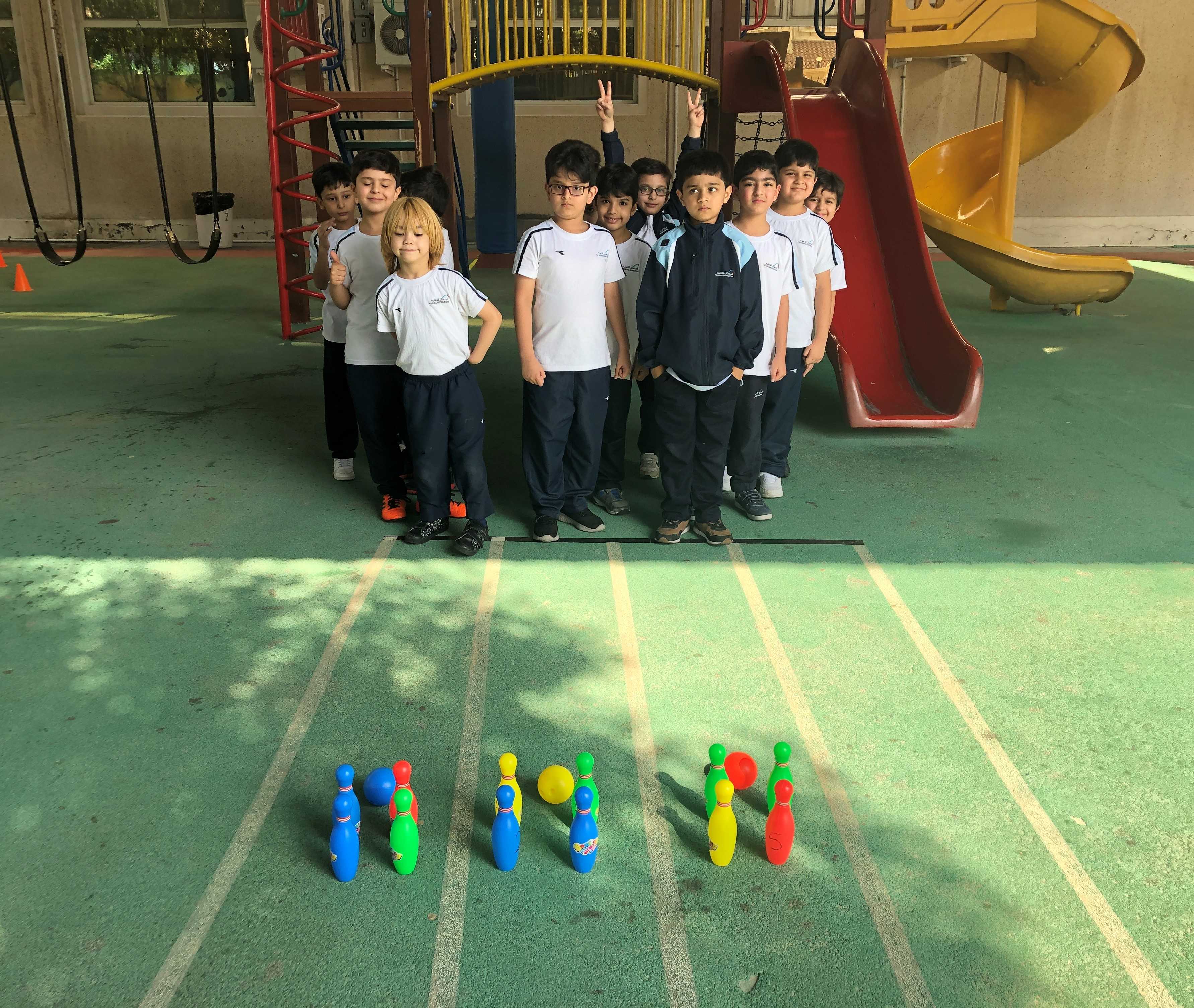 ||Al Hussan International|| Hula Hoop Game - Math Activity -Grade 2