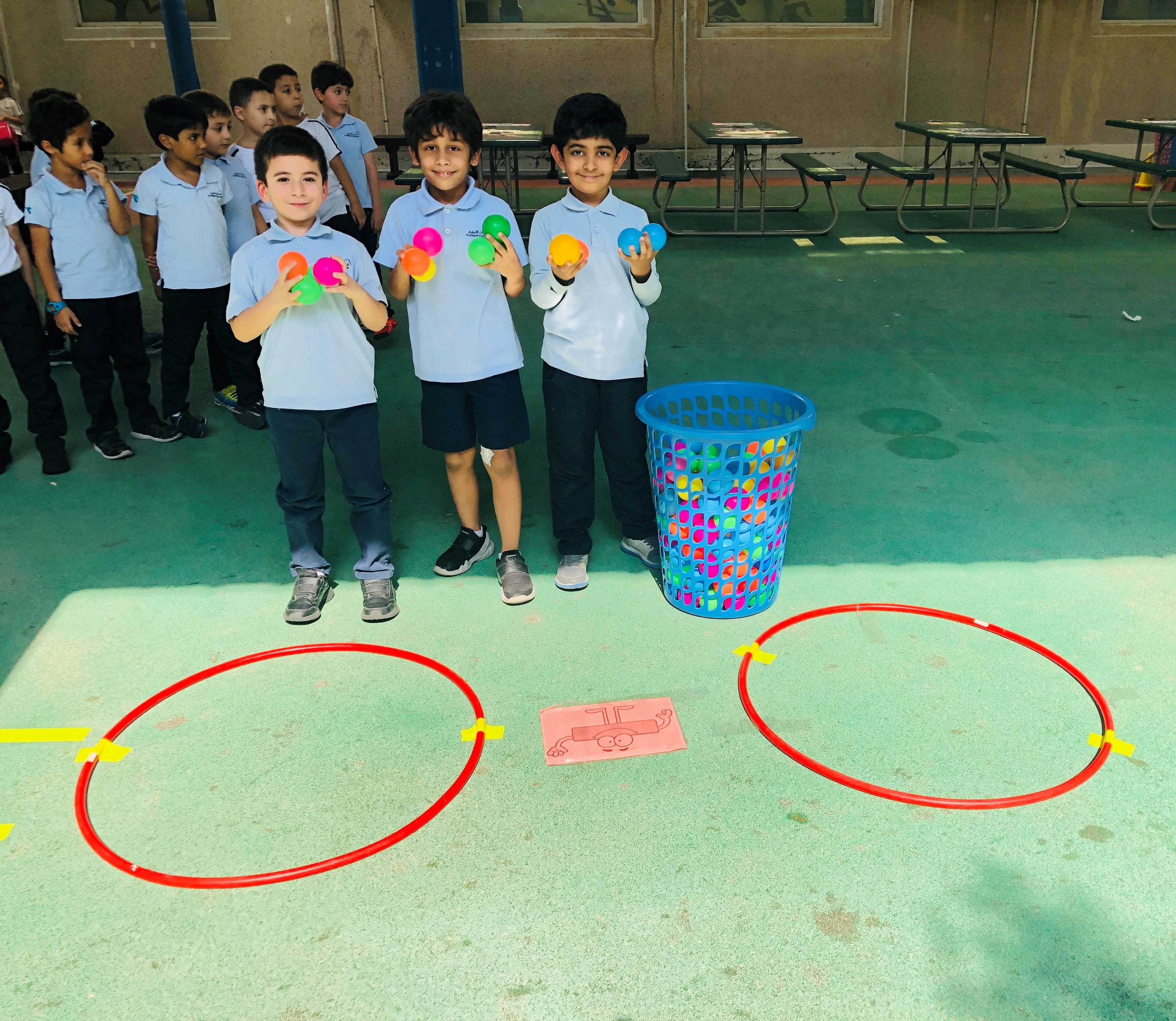 ||Al Hussan International|| Hula Hoop Game - Math Activity -Grade 2