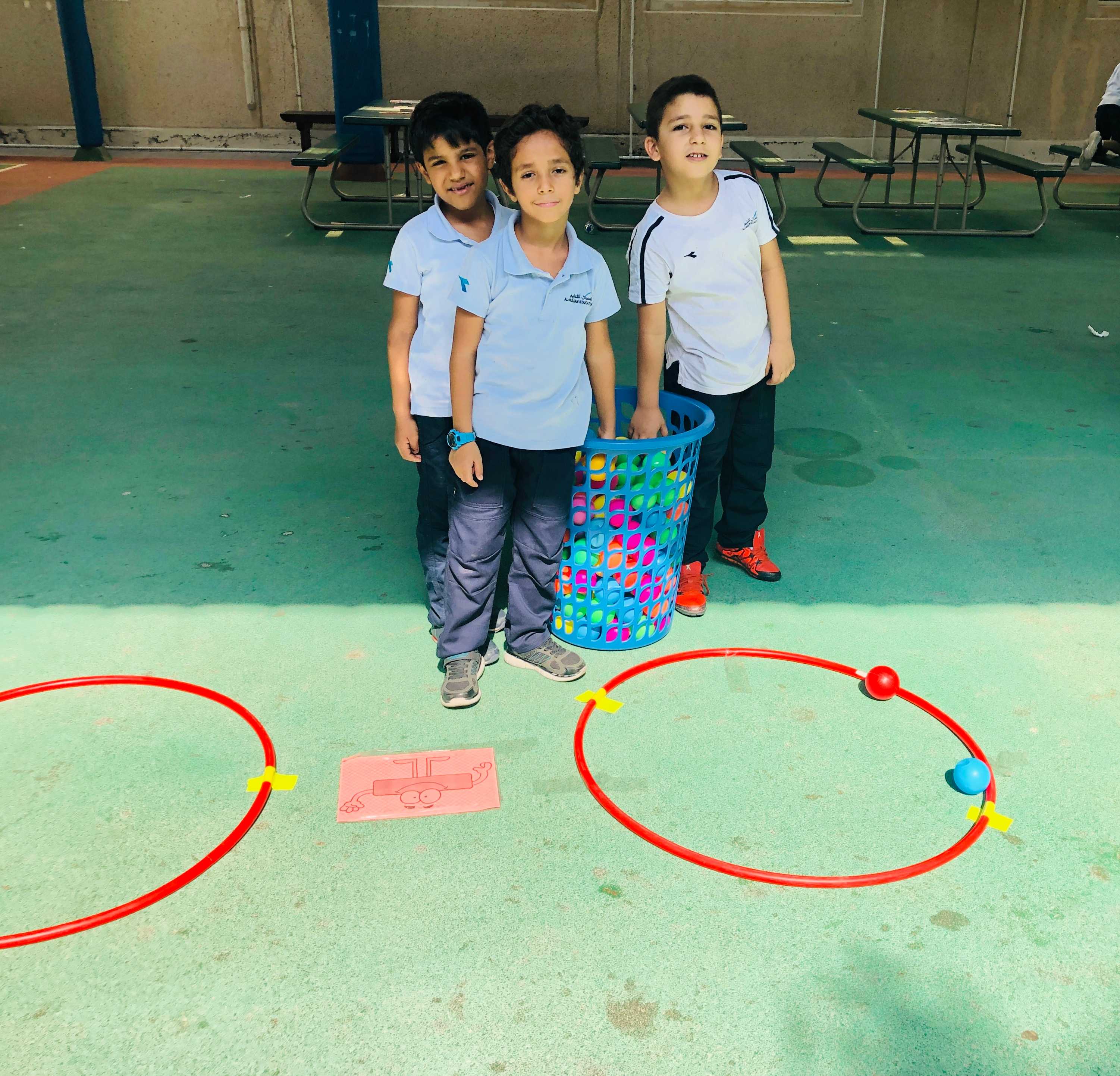 ||Al Hussan International|| Hula Hoop Game - Math Activity -Grade 2