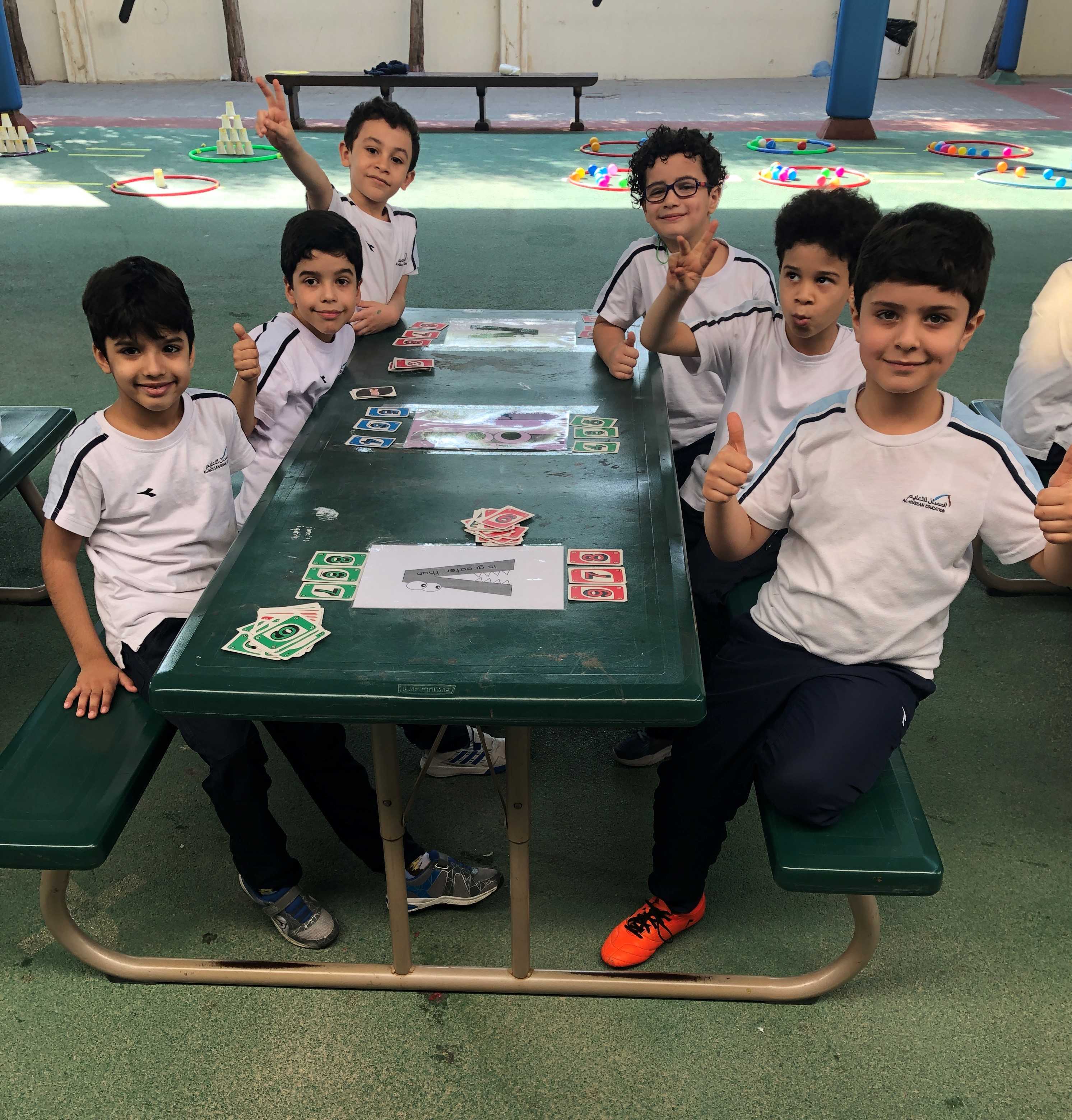 ||Al Hussan International|| Hula Hoop Game - Math Activity -Grade 2