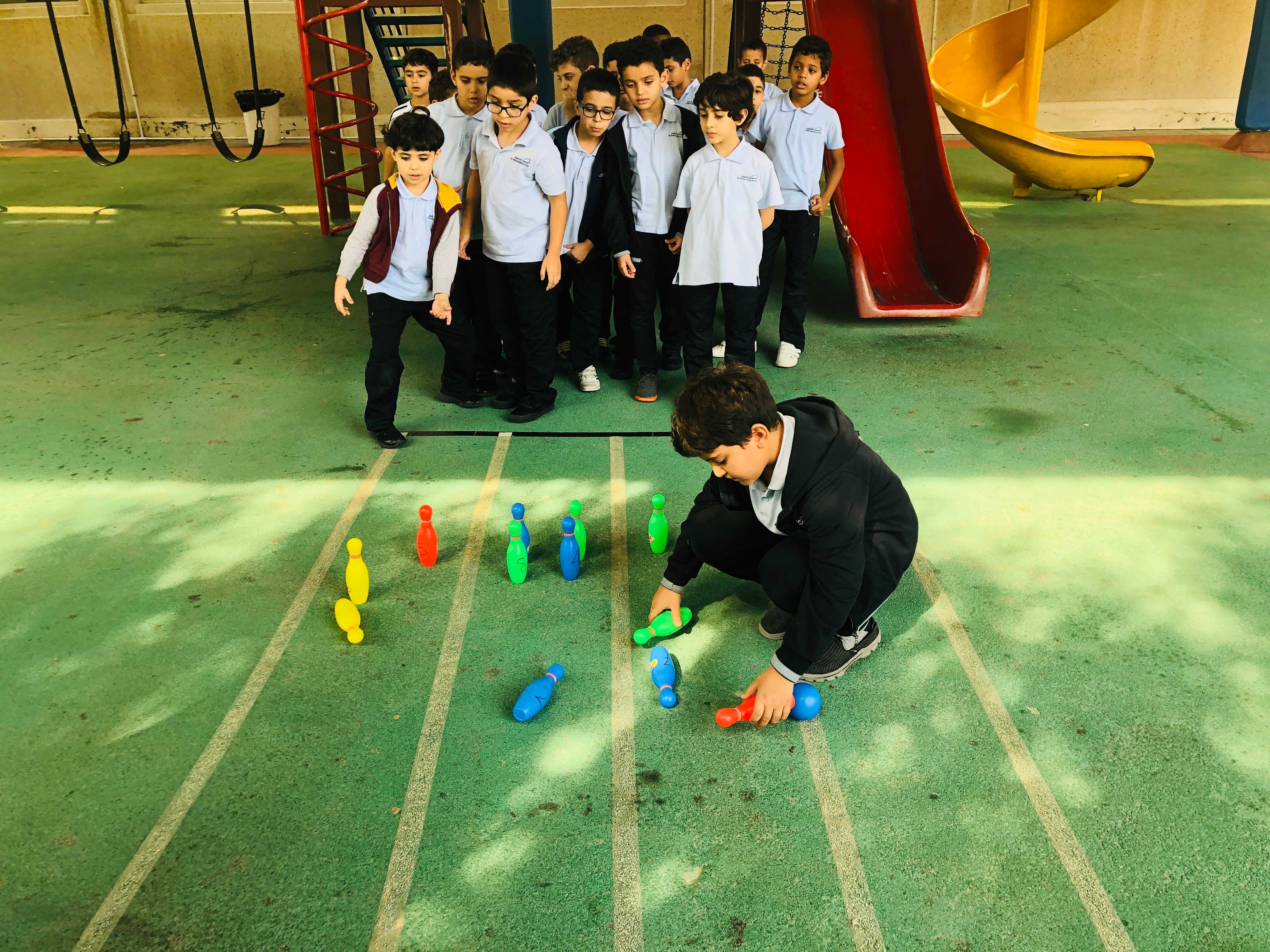 ||Al Hussan International|| Hula Hoop Game - Math Activity -Grade 2