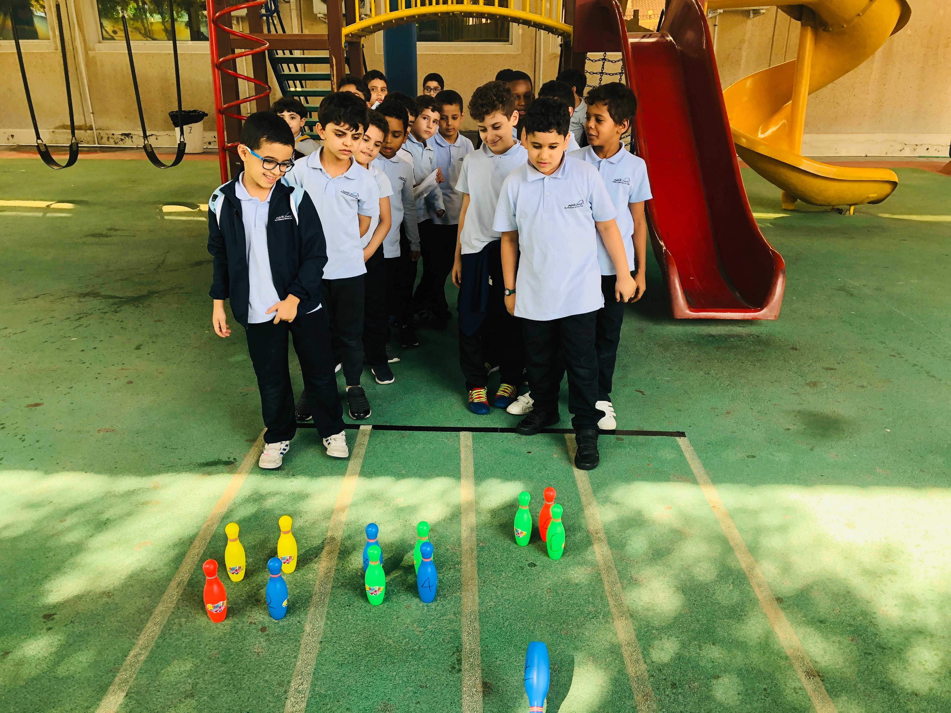 ||Al Hussan International|| Hula Hoop Game - Math Activity -Grade 2