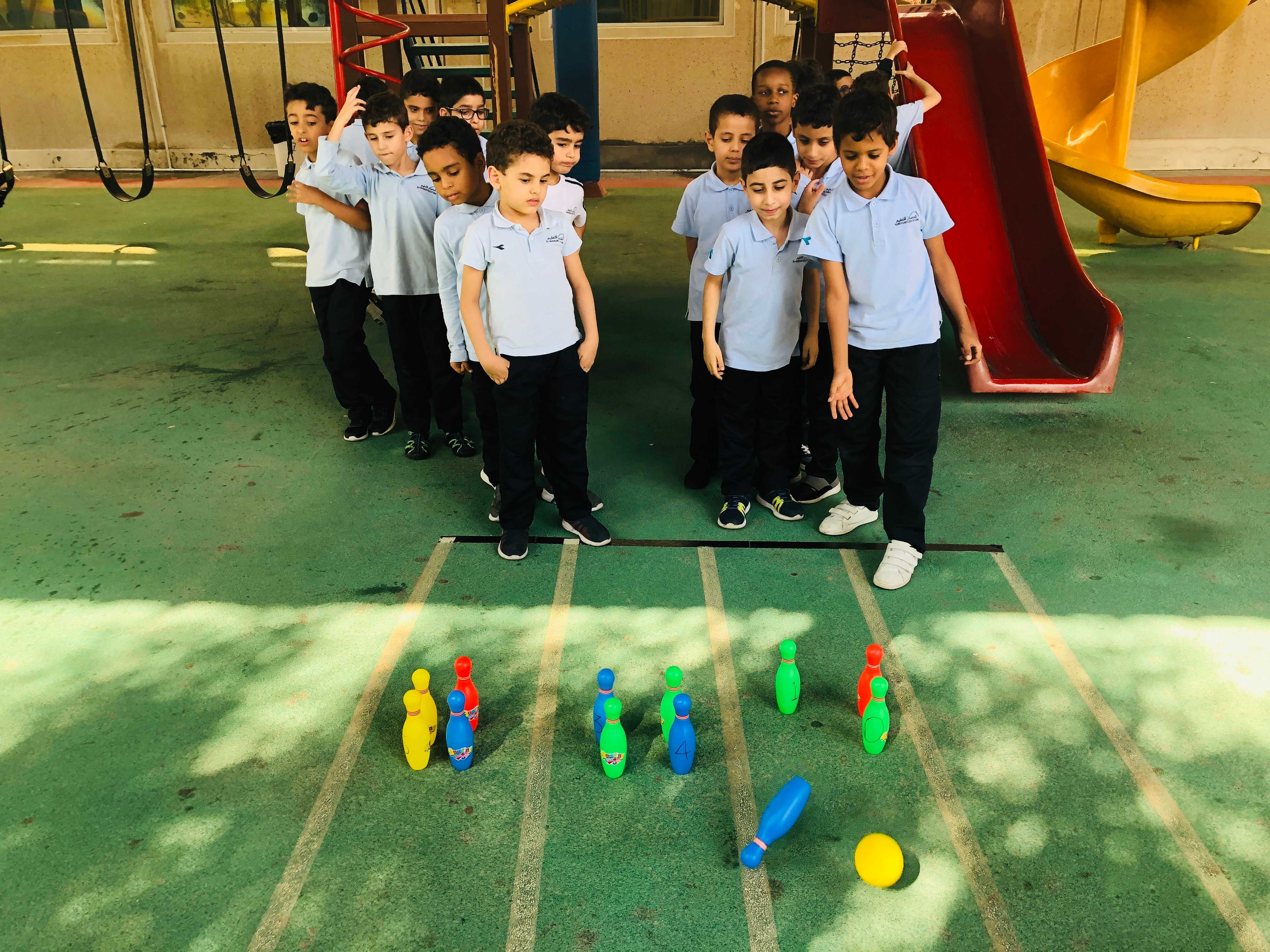 ||Al Hussan International|| Hula Hoop Game - Math Activity -Grade 2