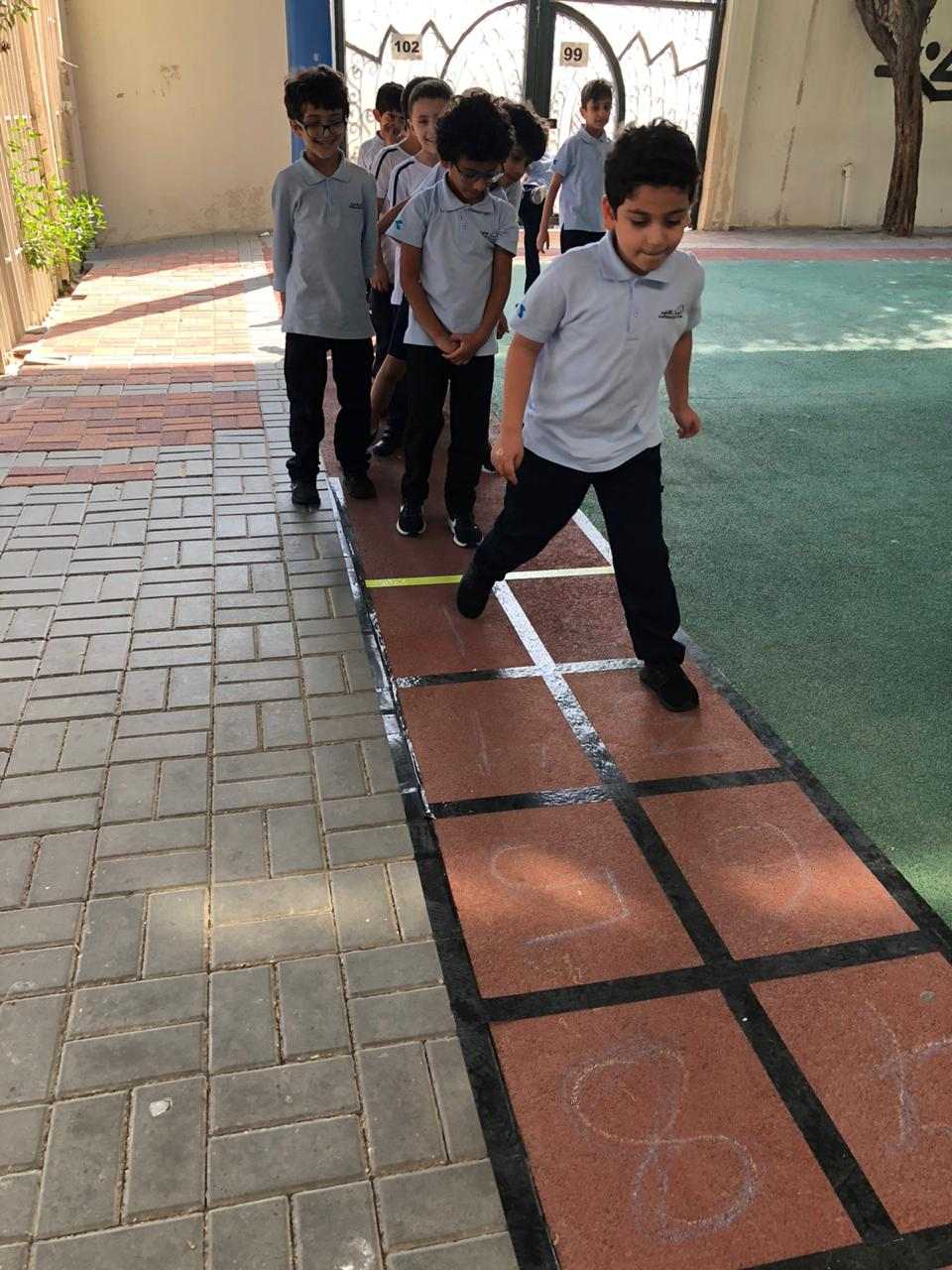 ||Al Hussan International|| Hula Hoop Game - Math Activity -Grade 2