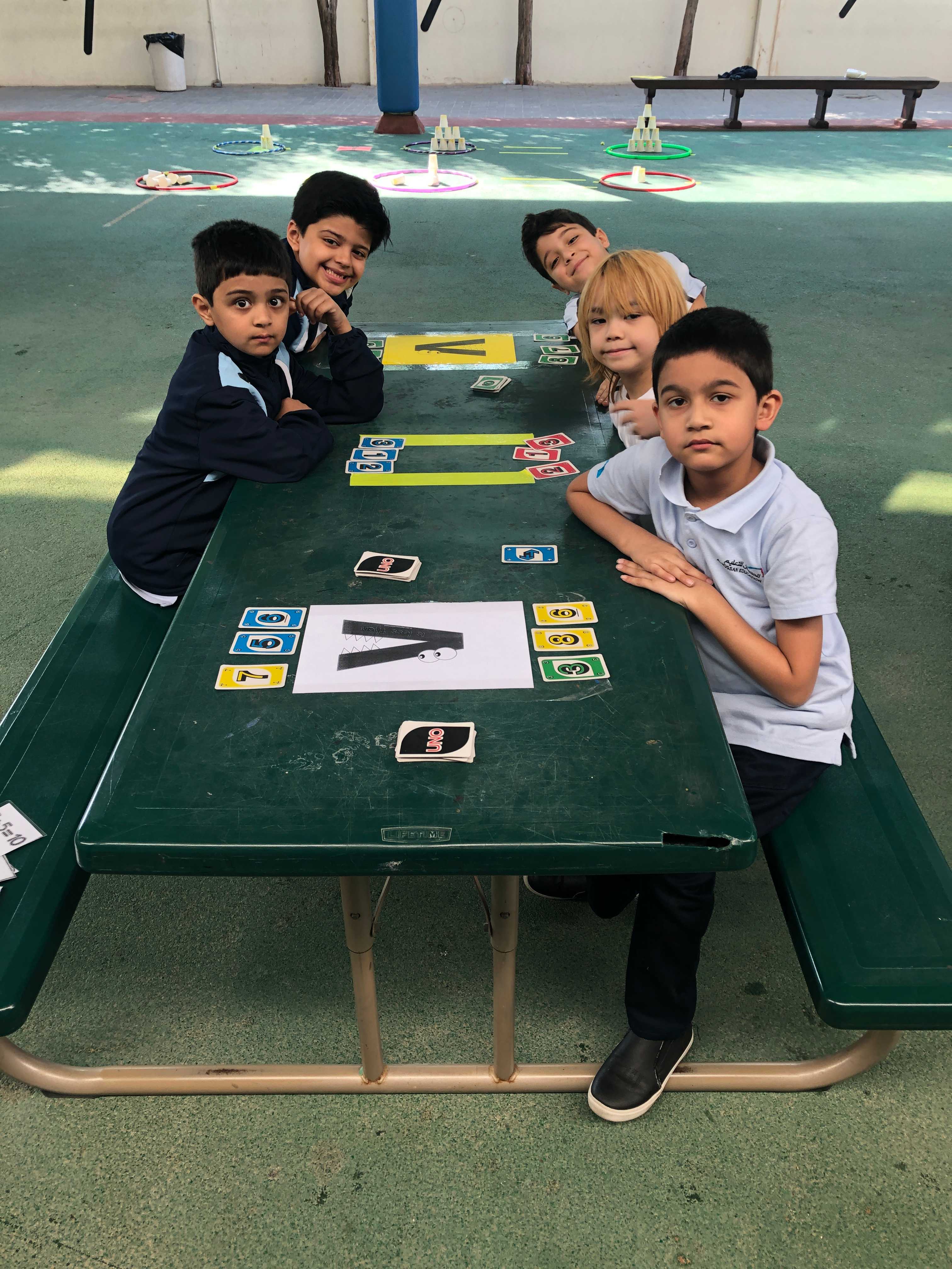 ||Al Hussan International|| Hula Hoop Game - Math Activity -Grade 2