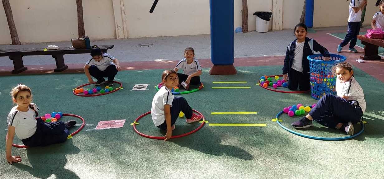 ||Al Hussan International|| Hula Hoop Game - Math Activity -Grade 2