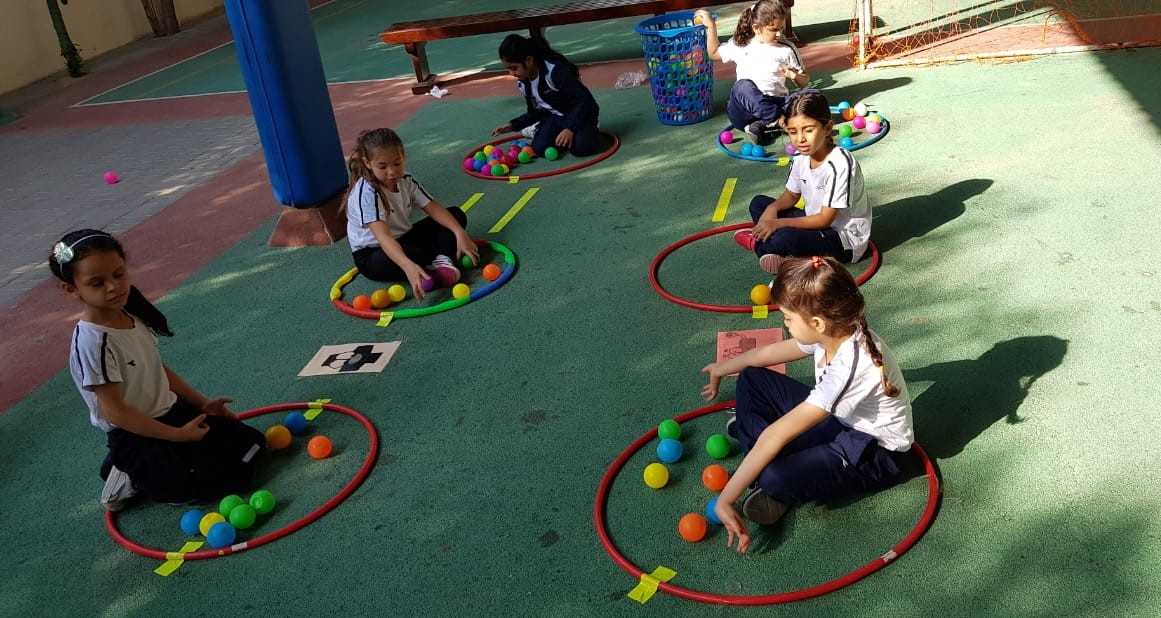 ||Al Hussan International|| Hula Hoop Game - Math Activity -Grade 2