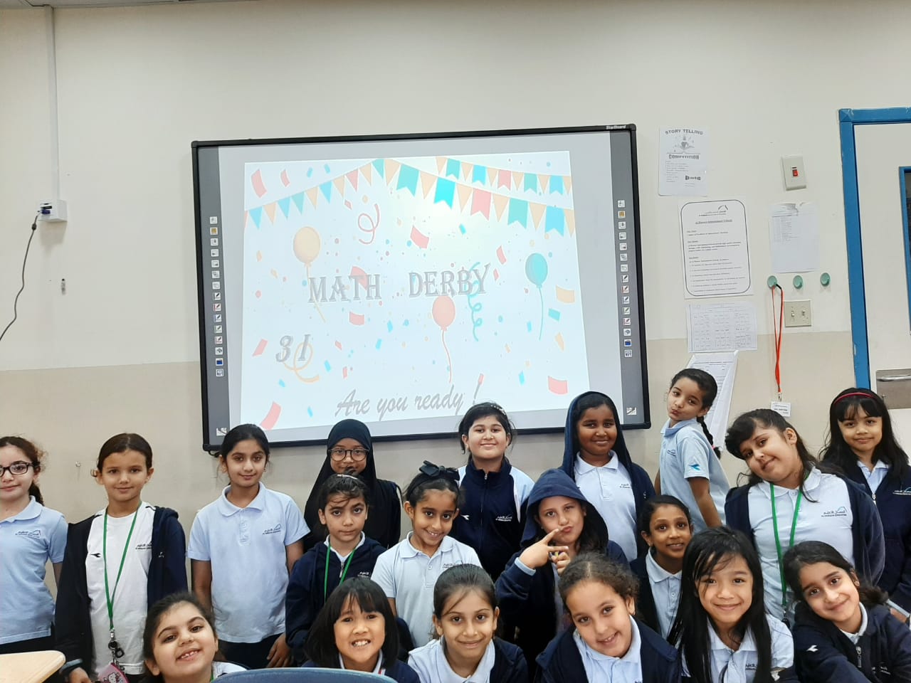 ||Al Hussan International|| Math Derby Round 1 competition- Grade 3-4