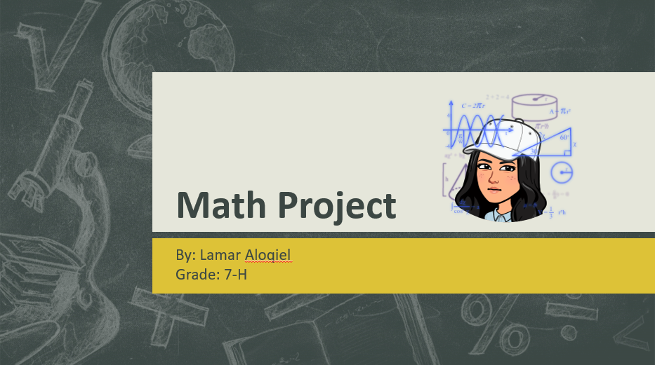 ||Al Hussan International|| Math project grade 7
