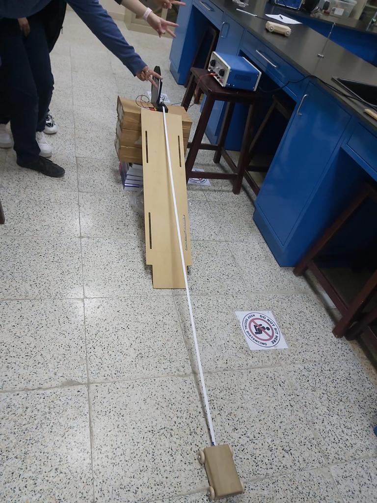 ||Al Hussan International|| Ticker timer experiment