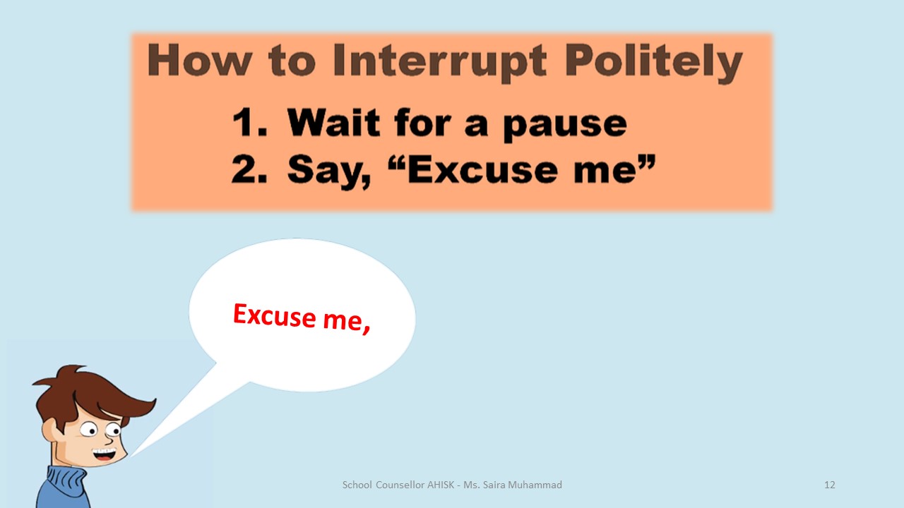 ||Al Hussan International|| What about Interrupting Others